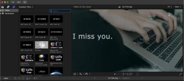 How To Add Text In Final Cut Pro [4 STEPS]