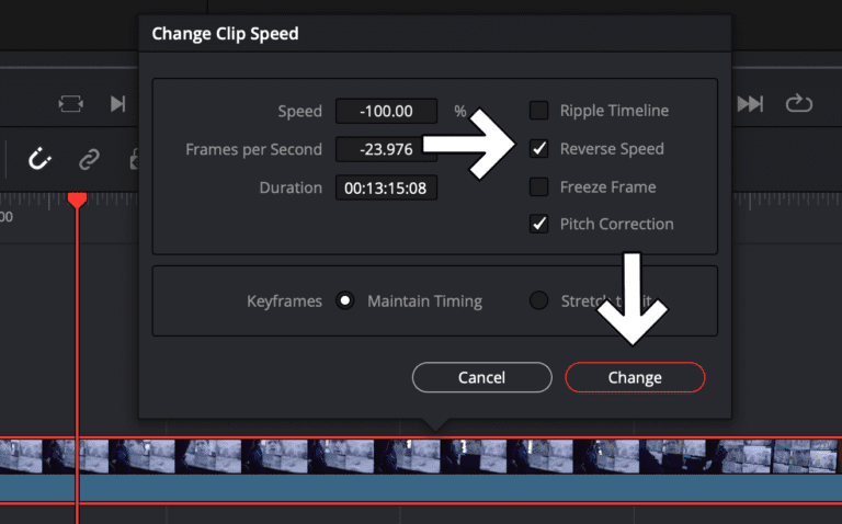 How To Reverse A Clip In DaVinci Resolve (3 Ways)