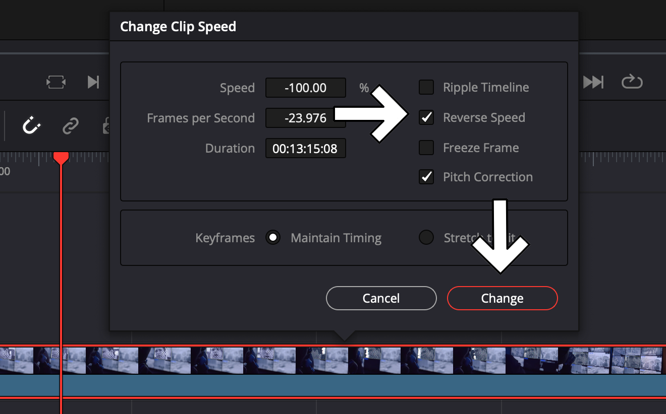 How To Reverse A Clip In DaVinci Resolve (3 Ways)