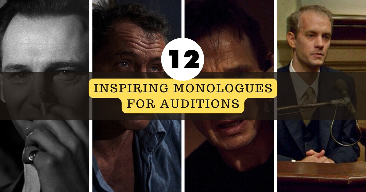 12 Inspiring Monologues for Auditions from Movies