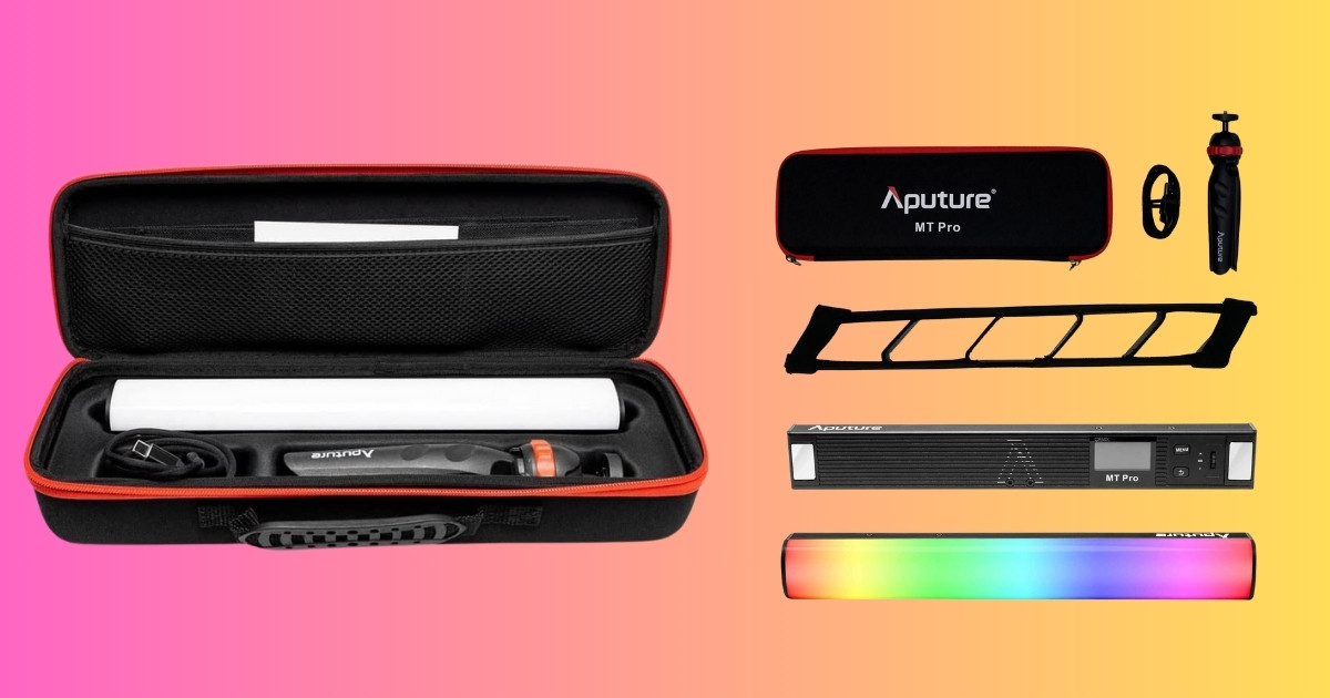 Aputure MT Pro RGBWW Mini Tube Light Review